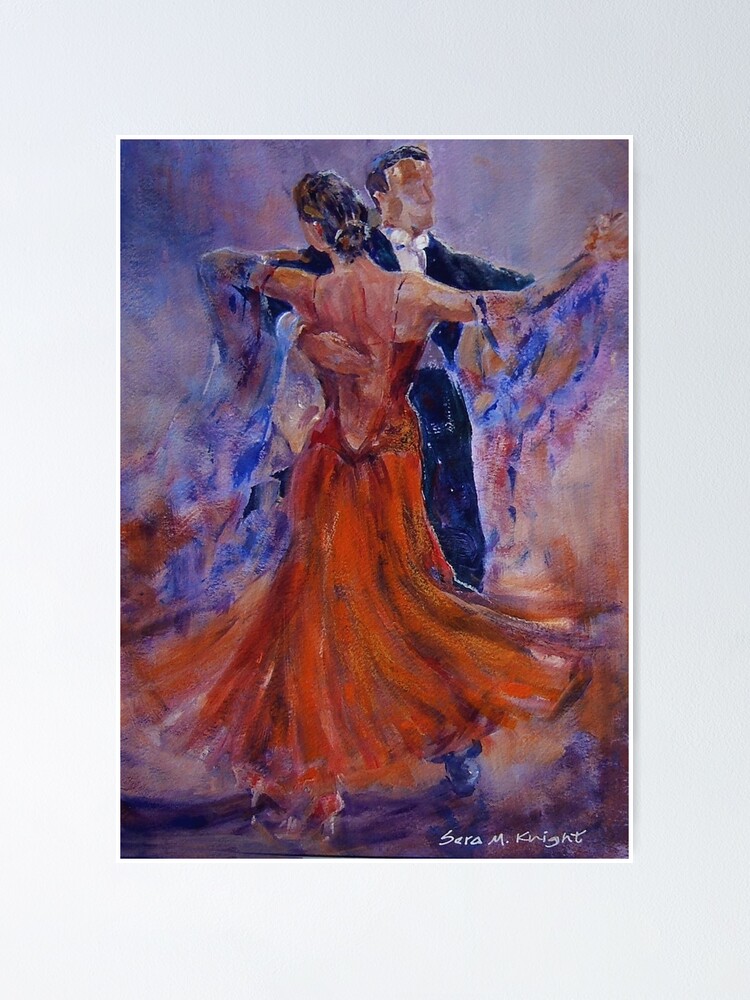 "Ballroom Dancing – Dance Gallery 33" Poster by Ballet Dance-Artist ...