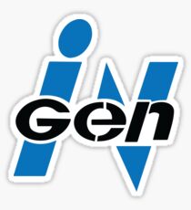 Ingen Jurassic Park Stickers | Redbubble