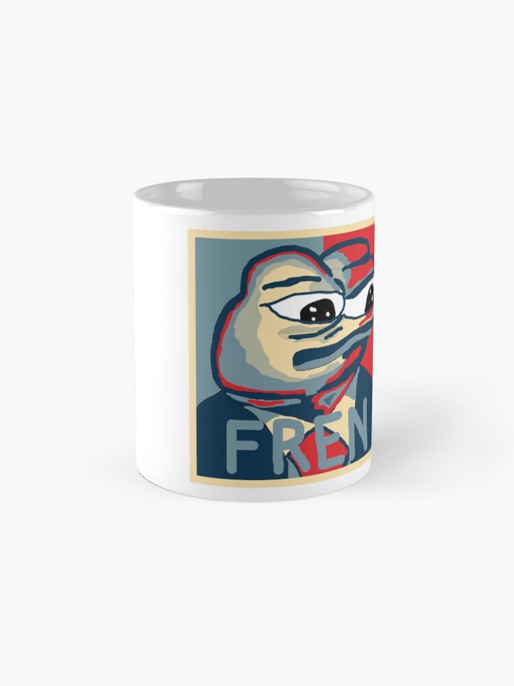 "Pepe the frog FREN Obama Hope Style" Mug by orinemaster | Redbubble