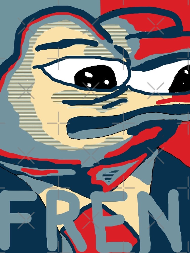 "Pepe the frog FREN Obama Hope Style" Leggings for Sale by orinemaster ...