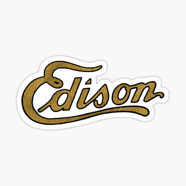 Edison Phonograph Stickers | Redbubble