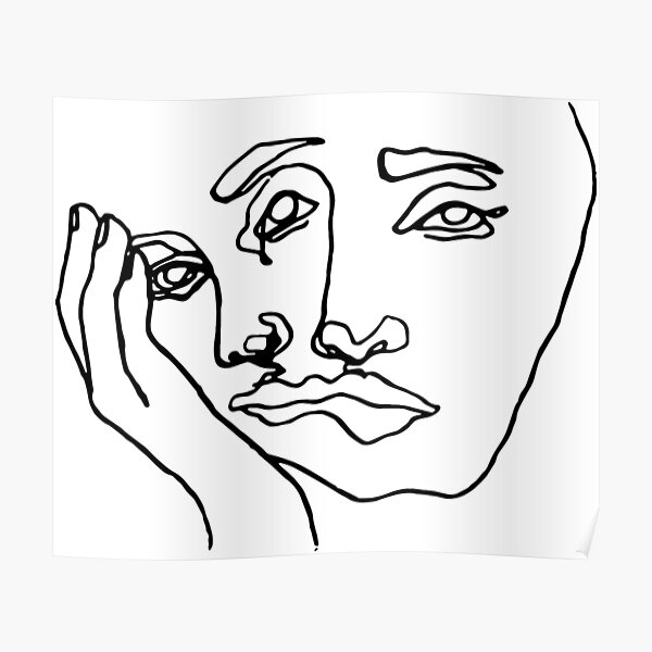 "Two Faced" Poster by eliannadraws | Redbubble