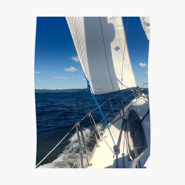 "Sailing Starboard Tack" Poster by angelarowland | Redbubble