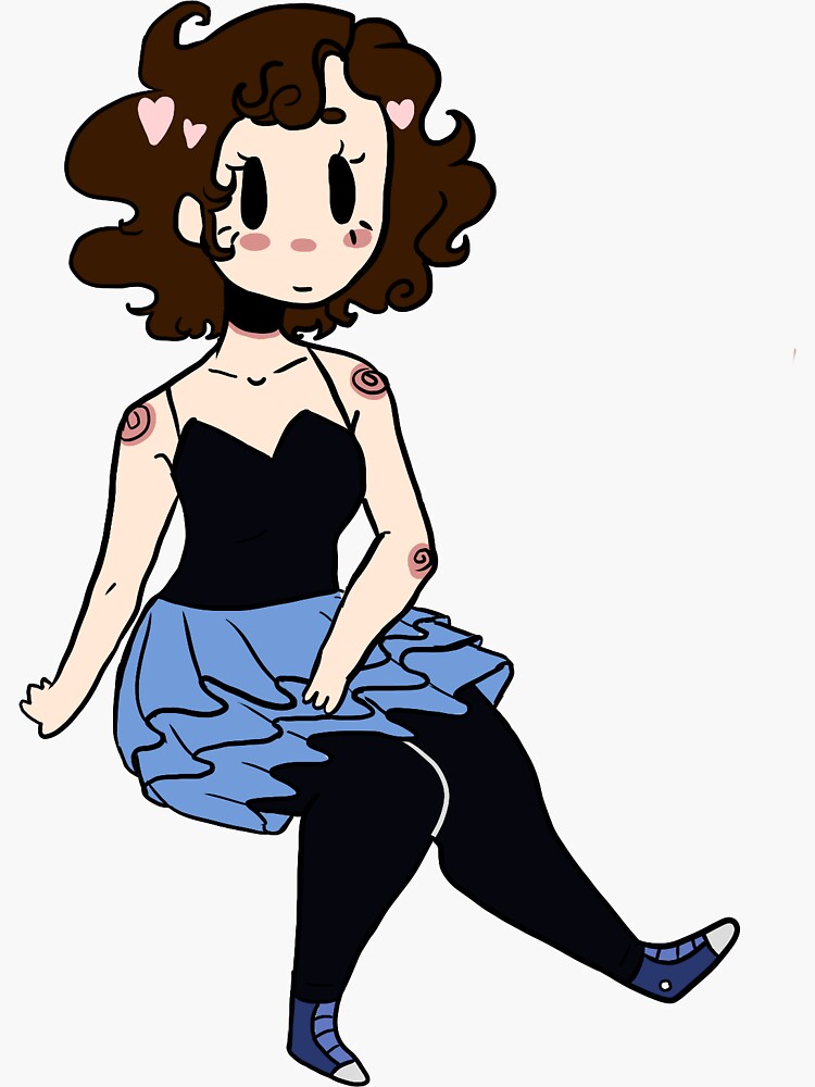 "Veronica Sticker" Sticker for Sale by astral-wren | Redbubble