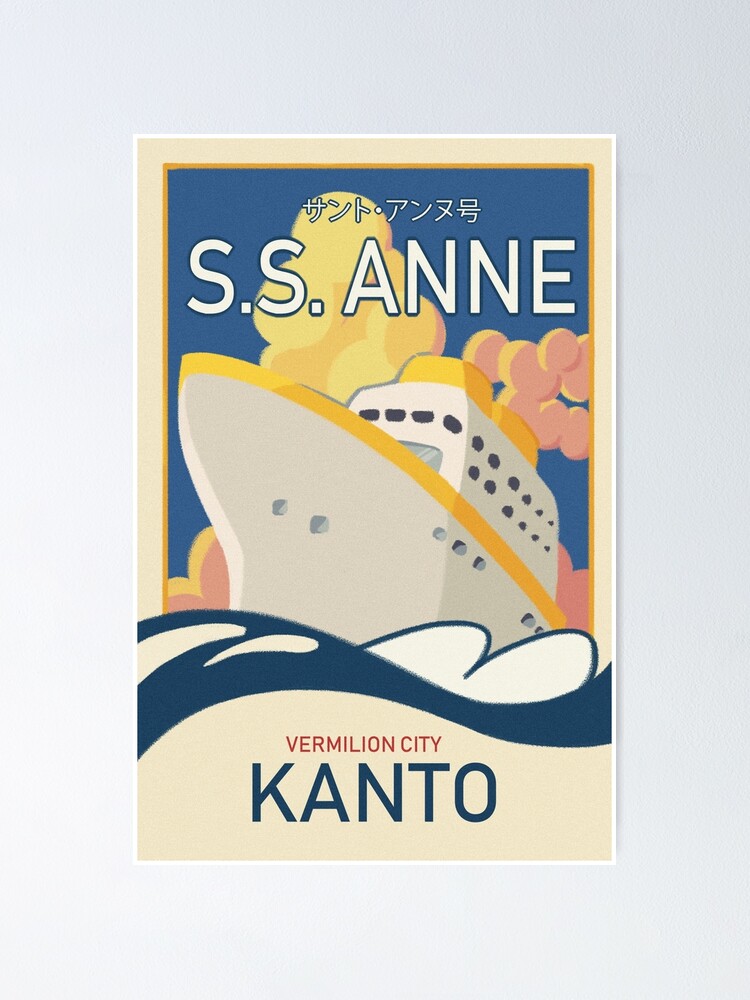 "S.S. ANNE " Poster for Sale by BulbaWAT | Redbubble