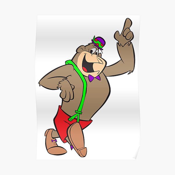 "Magilla Gorilla" Poster by irnart | Redbubble