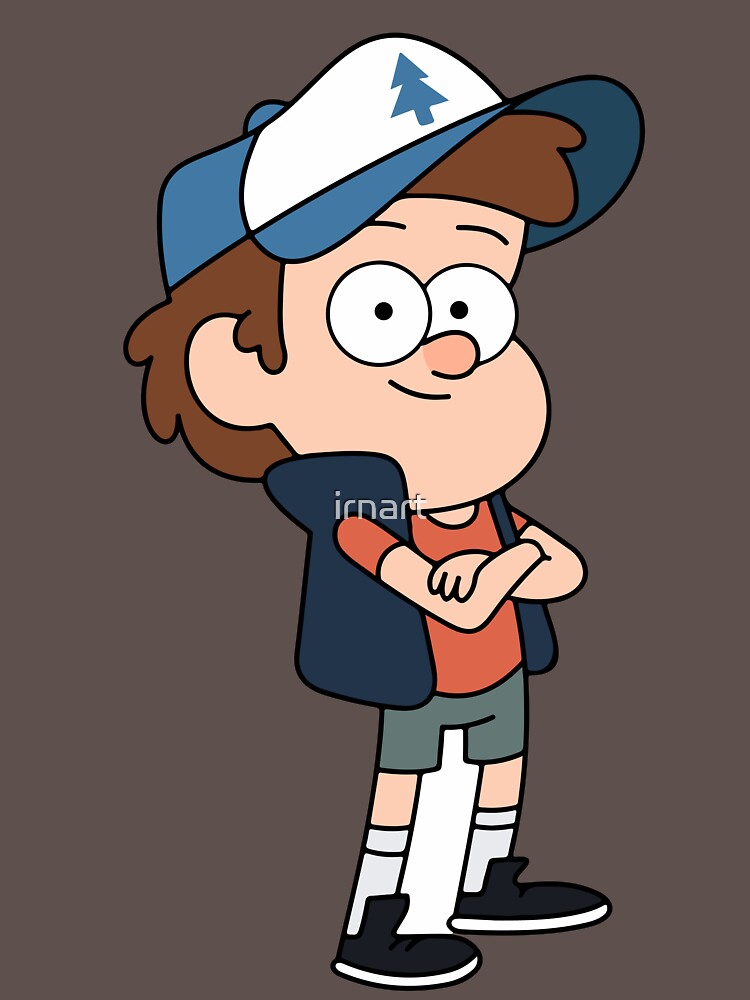 "Dipper Pines (Gravity Falls)" T-shirt for Sale by irnart | Redbubble ...