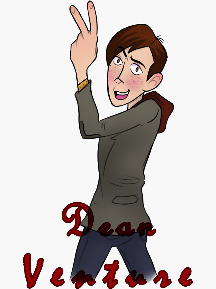 "Dean Venture" Sticker by YellowIrishDeer | Redbubble