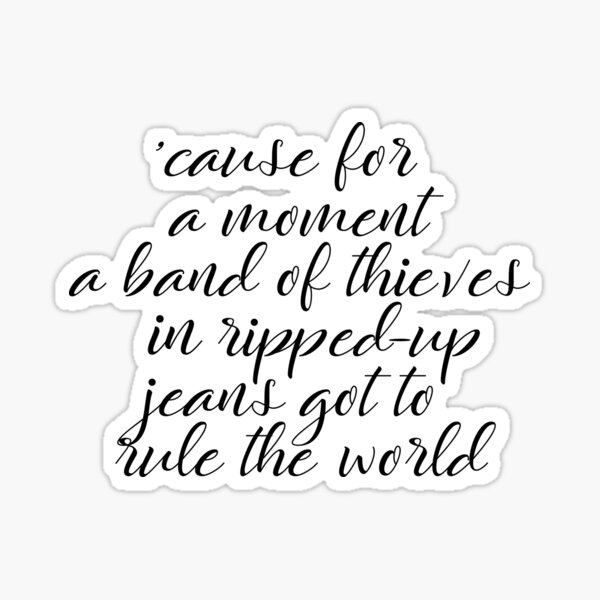 "Ripped-Up Jeans" Sticker for Sale by myfaithmylove | Redbubble