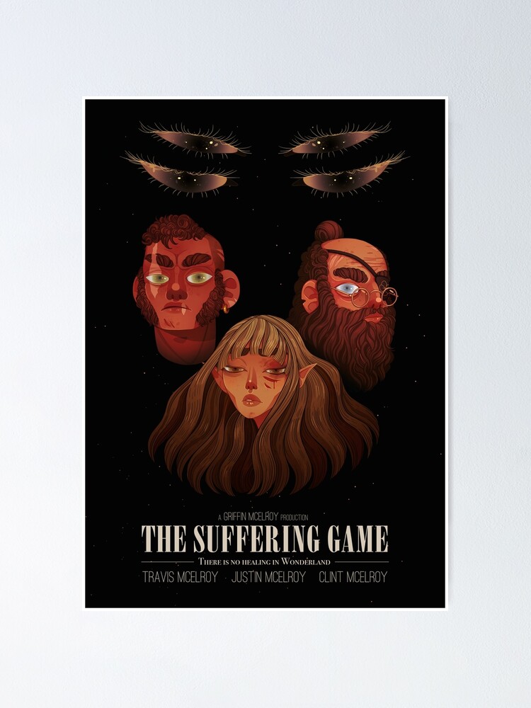 "The Suffering Game" Poster for Sale by sushicore | Redbubble