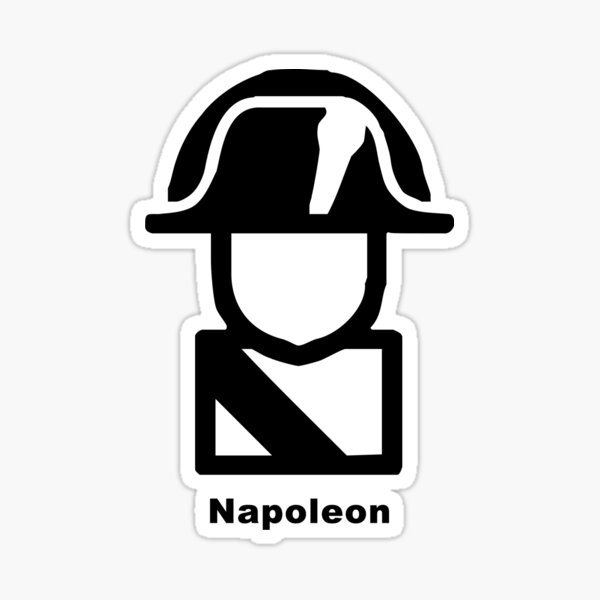 "Napoleon - Bill & Ted" Sticker by engyles | Redbubble