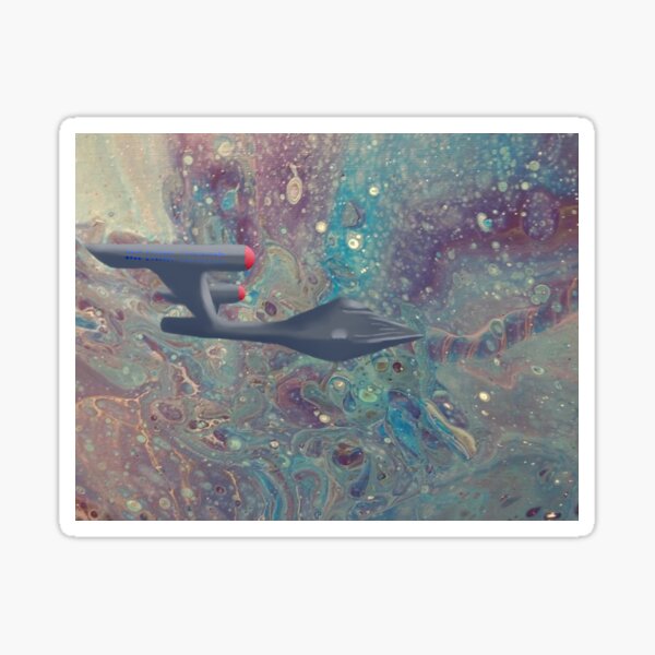 "Enterprise " Sticker for Sale by Rosefarmer94 | Redbubble