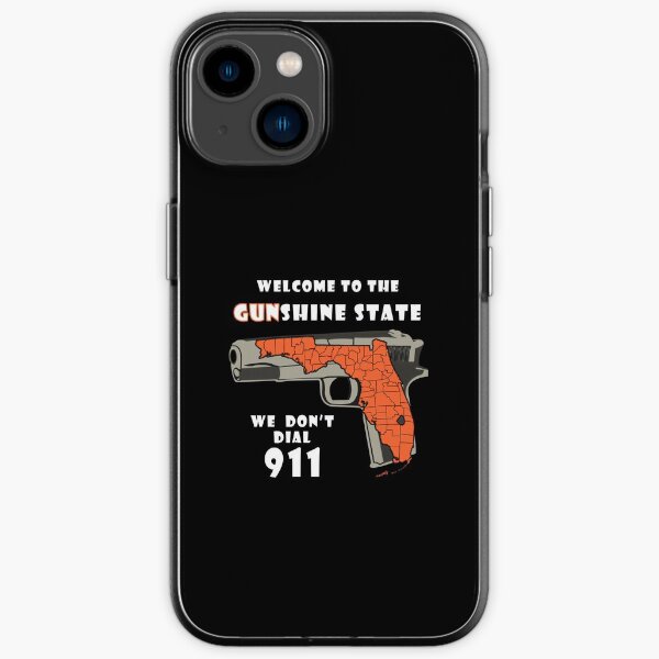 "Welcome To The Gunshine State We Don't Dial 911 T-Shirt & Sticker ...
