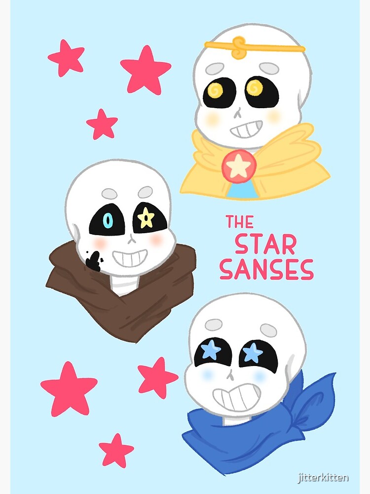 "The Star Sanses " Spiral Notebook for Sale by jitterkitten | Redbubble