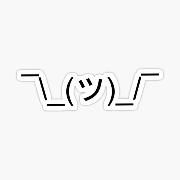 "Lol Idk Emoji" Sticker by Starwaves | Redbubble