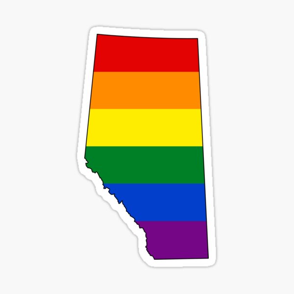 "Alberta Pride" Sticker by somekindofguru | Redbubble