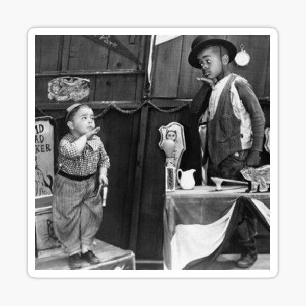 "Little Rascals Hi Sign Sticker" Sticker for Sale by holidays4you ...