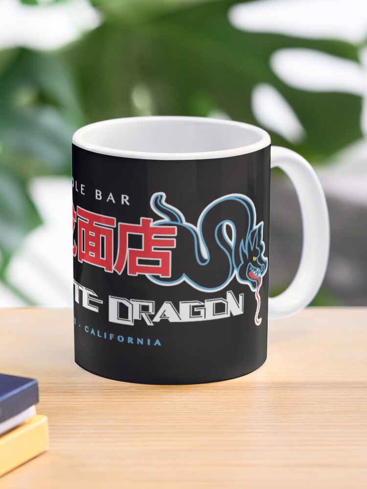 Home & Living White Dragon Noodle bar Blade runner retro movie Mug ...