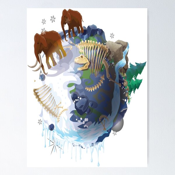 "Stage 6 Evolution of Earth Planet Earth " Poster for Sale by ...