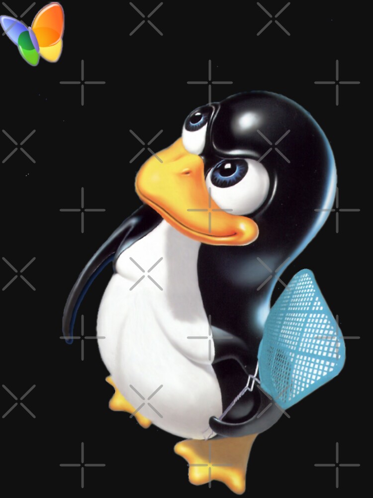 "Penguin Linux" T-shirt for Sale by RachelLoveCraft | Redbubble | linux ...