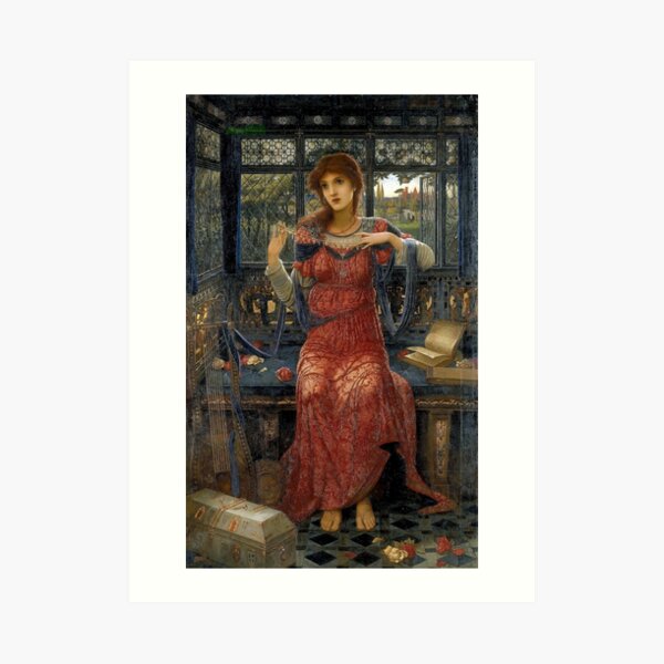 "Oh Swallow, Swallow - John Melhuish Strudwick" Art Print for Sale by ...