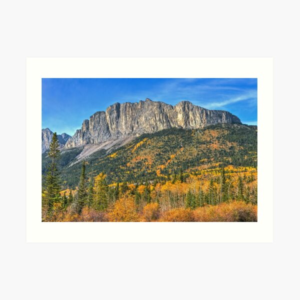 "Yamnuska Gold" Art Print by JamesA1 | Redbubble