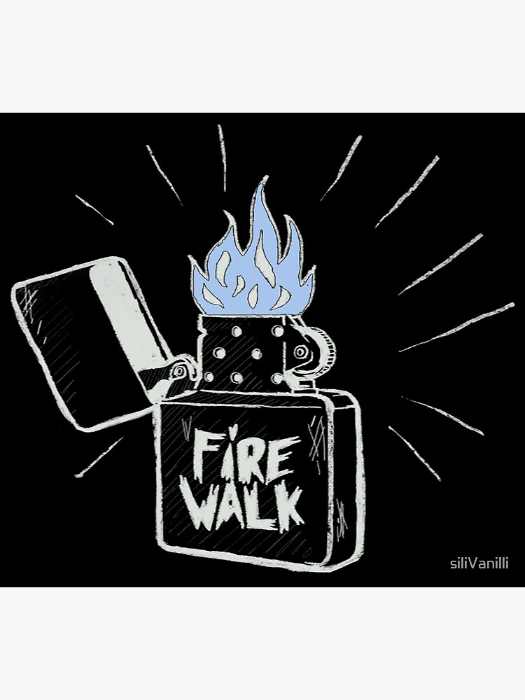 "Original Before the storm fire walk logo" Art Print by siliVanilli ...