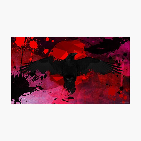 "Alternative Raven Design Before the Storm" Fotodruck von siliVanilli ...