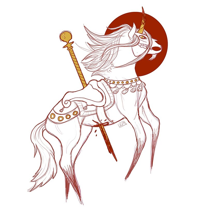 "Cursed Carousel" by Vulpess | Redbubble