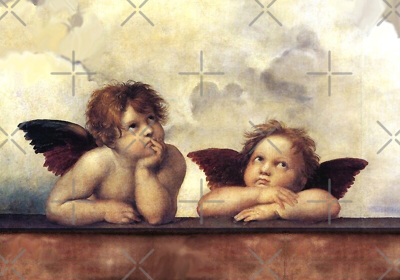 "RENAISSANCE ANGELS Winged Cherubs" by BulganLumini | Redbubble