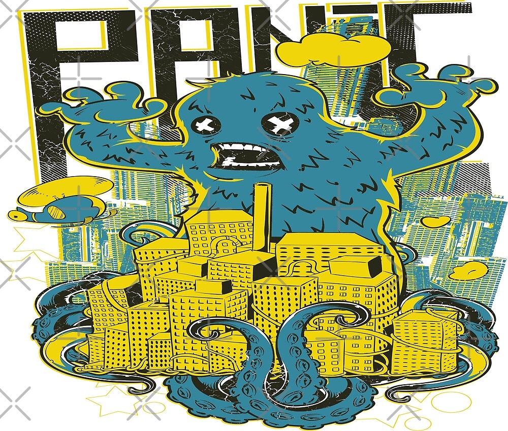 "Panic Monster" by leen12 | Redbubble