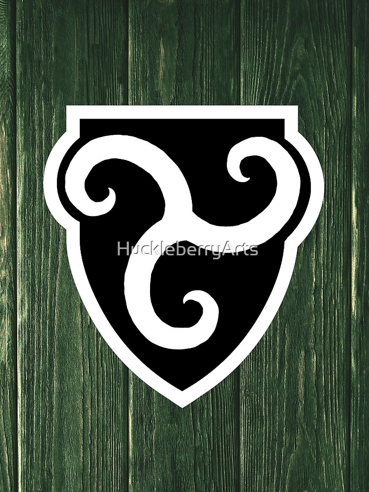 "Morthal Guard's Department Shield (Skyrim)" Scarf by HuckleberryArts ...
