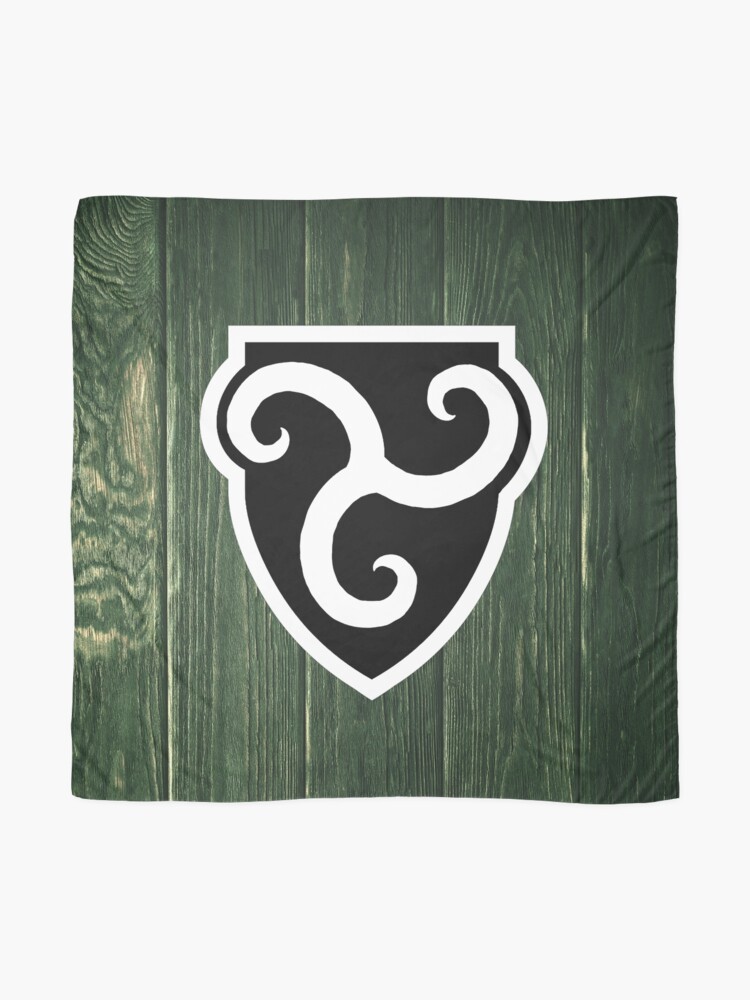 "Morthal Guard's Department Shield (Skyrim)" Scarf by HuckleberryArts ...