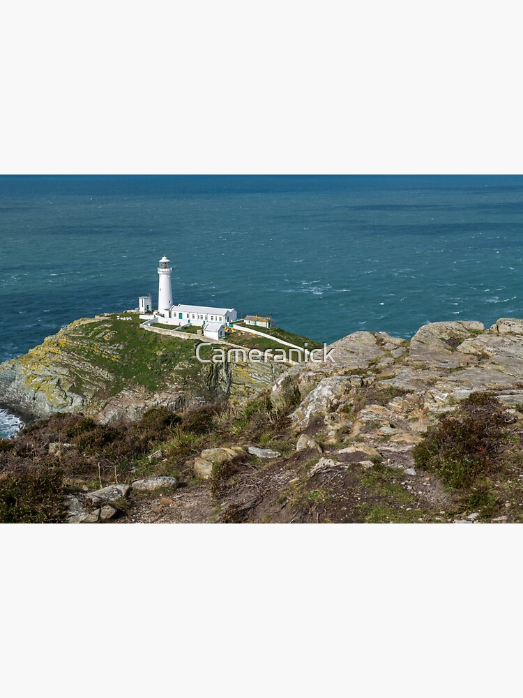 "South Stack Lighthouse just south west of Holyhead at the top of ...