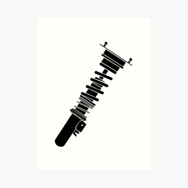 "STATIC for Life Auto Tuning coilover springs" Art Print for Sale by ...