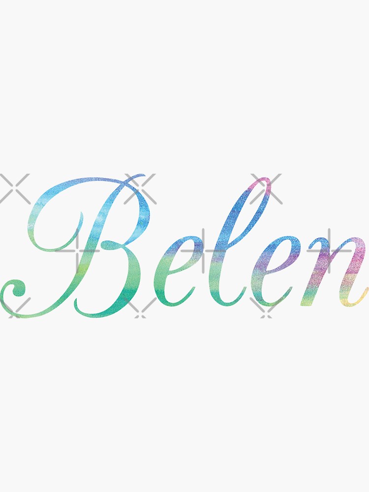 "Belen" Sticker for Sale by katelyngonos | Redbubble