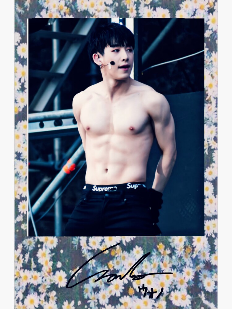 "Wonho" Sticker for Sale by juletuerk | Redbubble