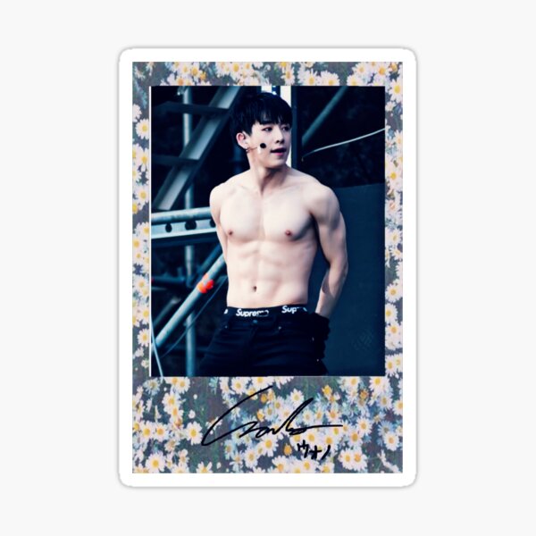 "Wonho" Sticker for Sale by juletuerk | Redbubble