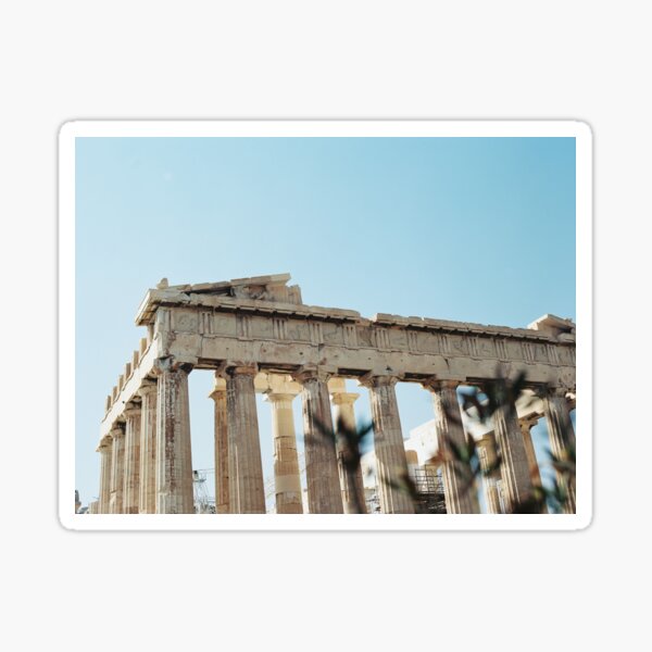 "Parthenon" Sticker for Sale by mshaneb | Redbubble