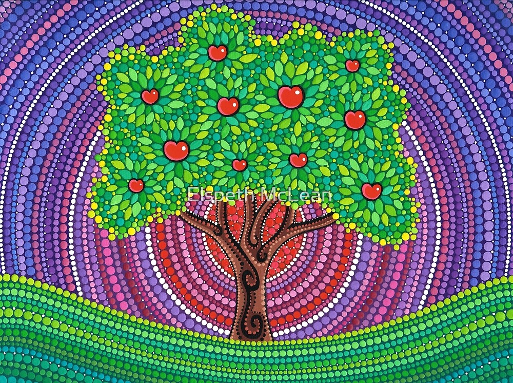 "The Apple Tree of Knowledge" by Elspeth McLean | Redbubble