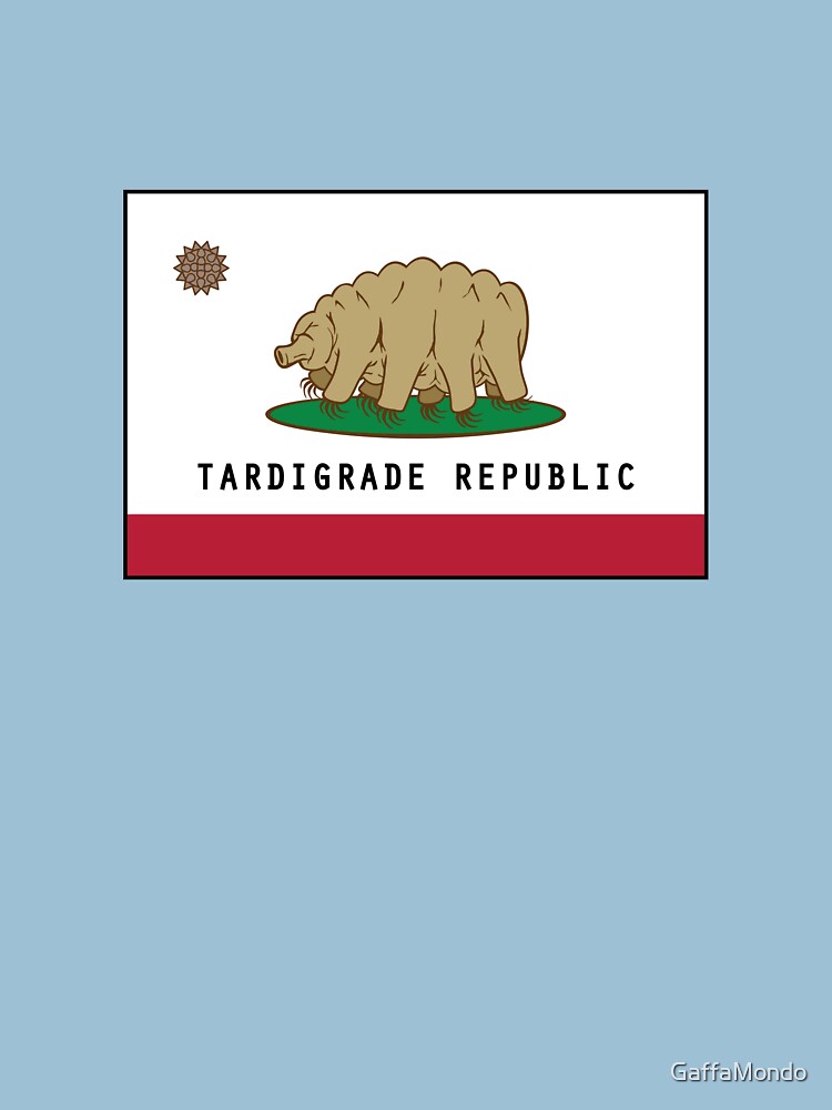 "Tardigrade Republic" T-shirt for Sale by GaffaMondo | Redbubble ...
