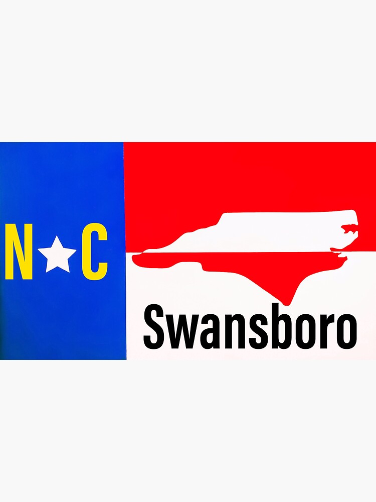 "Swansboro NC" Sticker for Sale by barryknauff | Redbubble