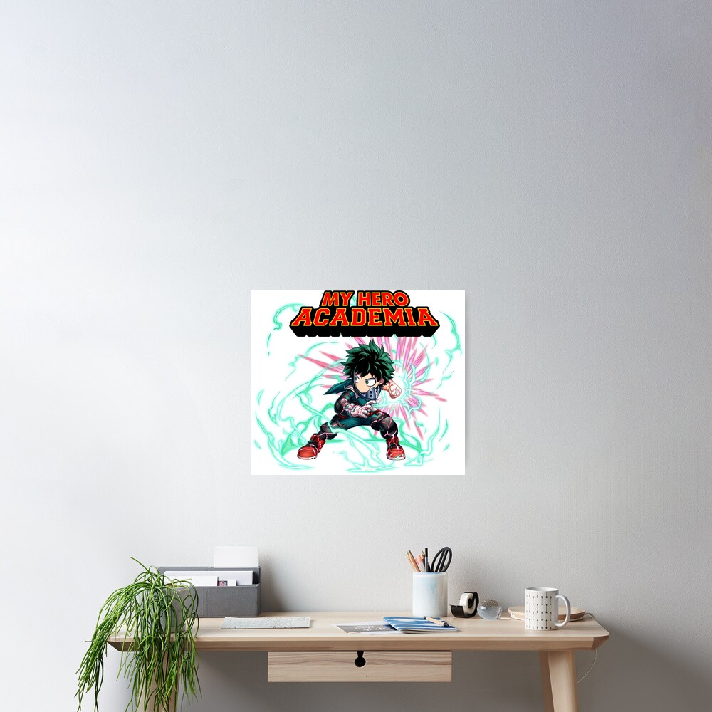 "My Hero Academia - MEGA Deku Sprite!" Poster by BestAniGear | Redbubble