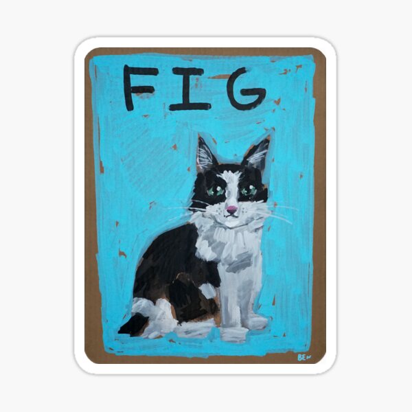 "Fig" Sticker by blenovitz | Redbubble