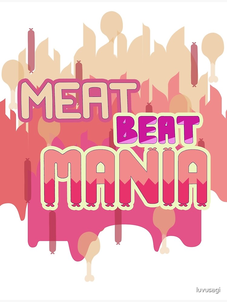 "Steven Universe - Meat Beat Mania" Poster by luvusagi | Redbubble