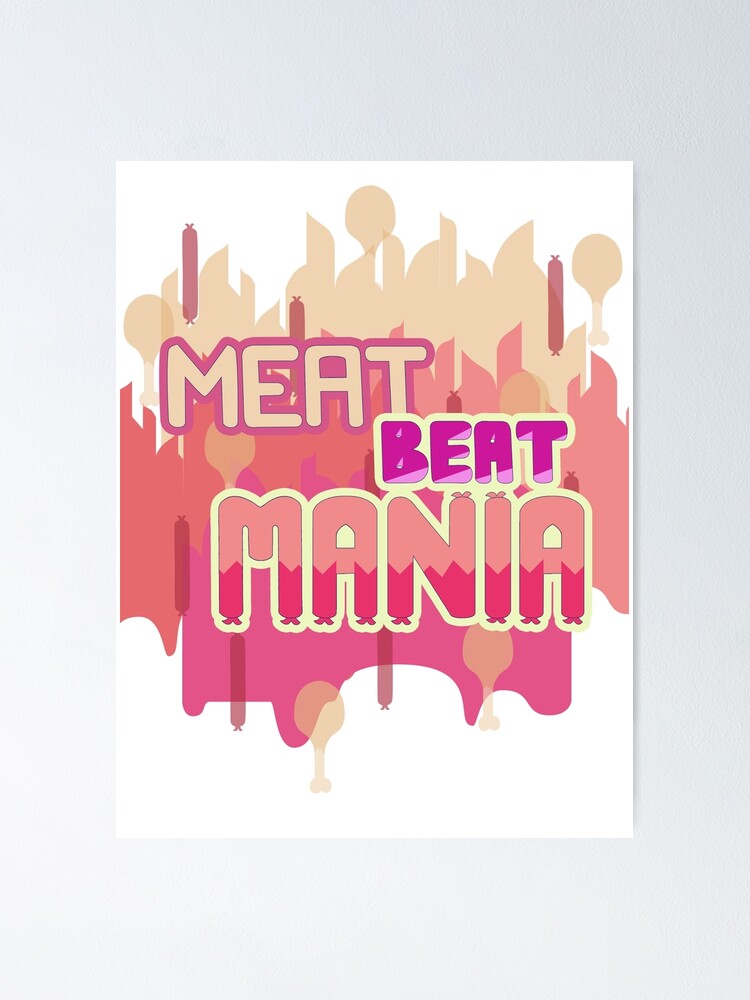 "Steven Universe - Meat Beat Mania" Poster by luvusagi | Redbubble