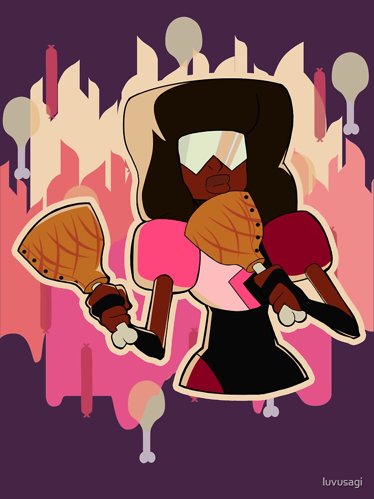 "Steven Universe - Meat Beat Mania Garnet" T-shirt by luvusagi ...