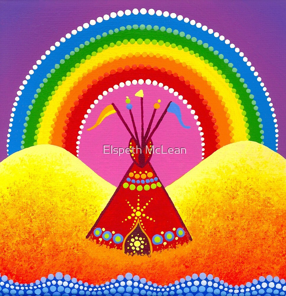 "Home of unity, balance and inspiration" by Elspeth McLean | Redbubble