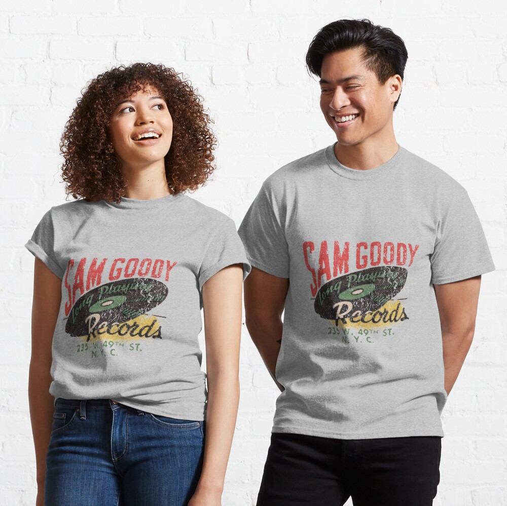 "Sam Goody Records" T-shirt by Retrorockit | Redbubble