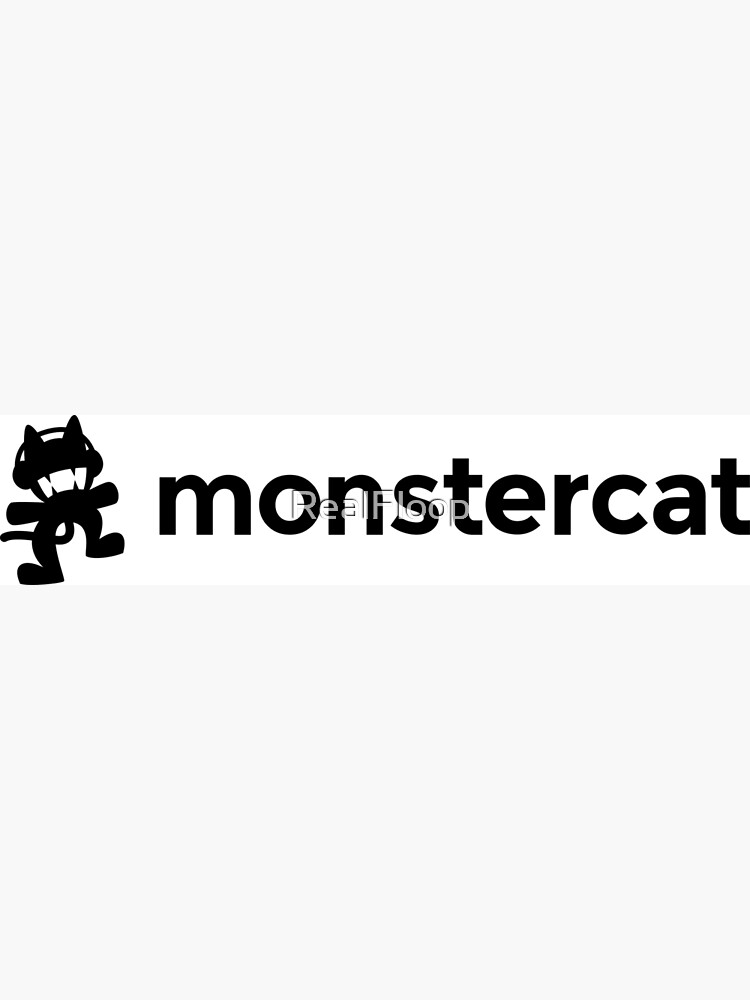 Monstercat Logo and Text Premium Matte Vertical Poster sold by James ...